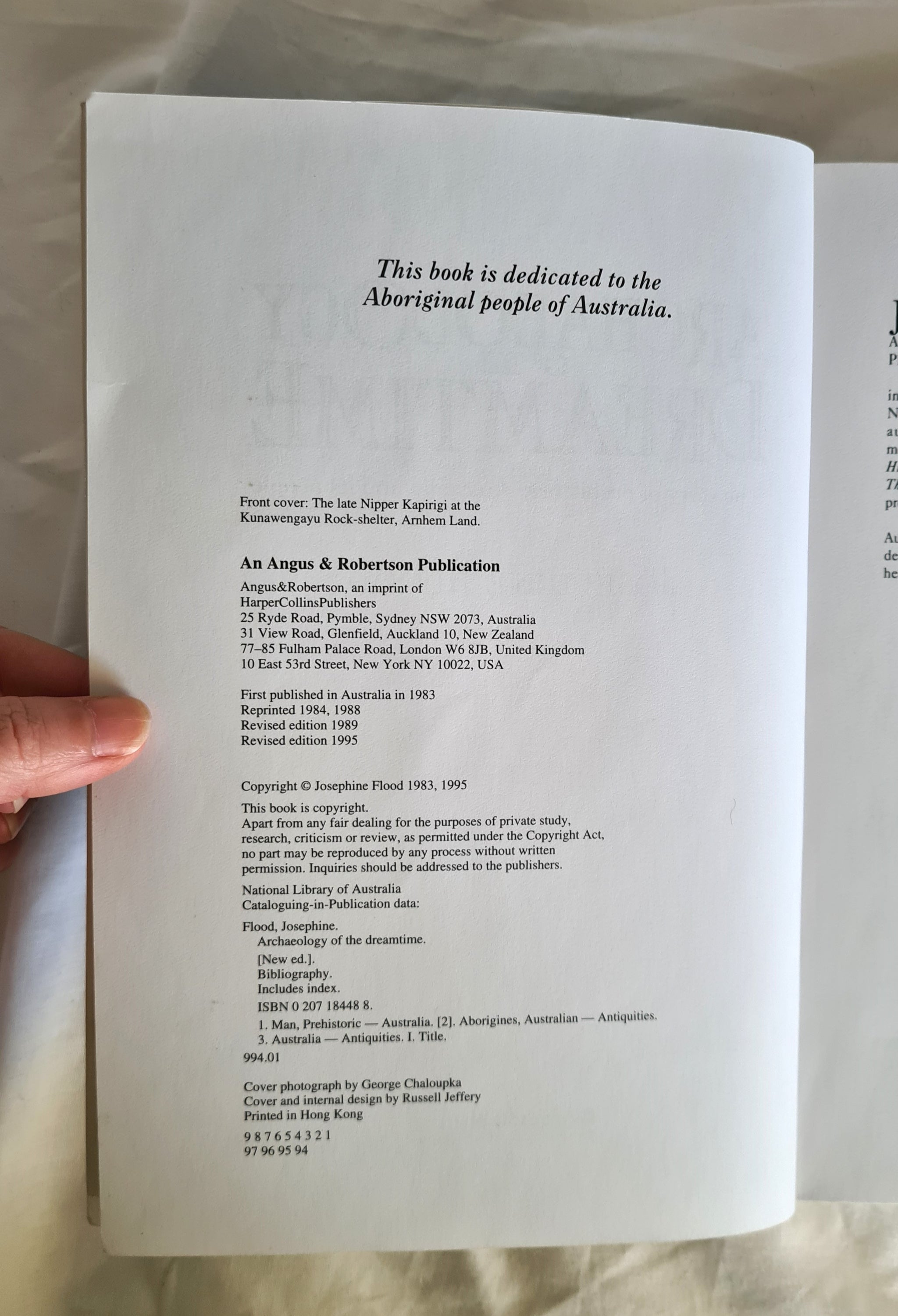 Archaeology of the Dreamtime by Josephine Flood – Morgan's Rare Books