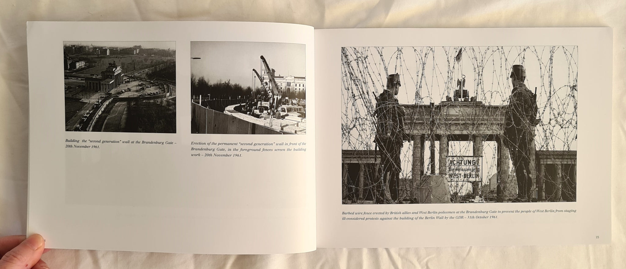 The Berlin Wall 1961 – 1989 by Volker Viergutz – Morgan's Rare Books