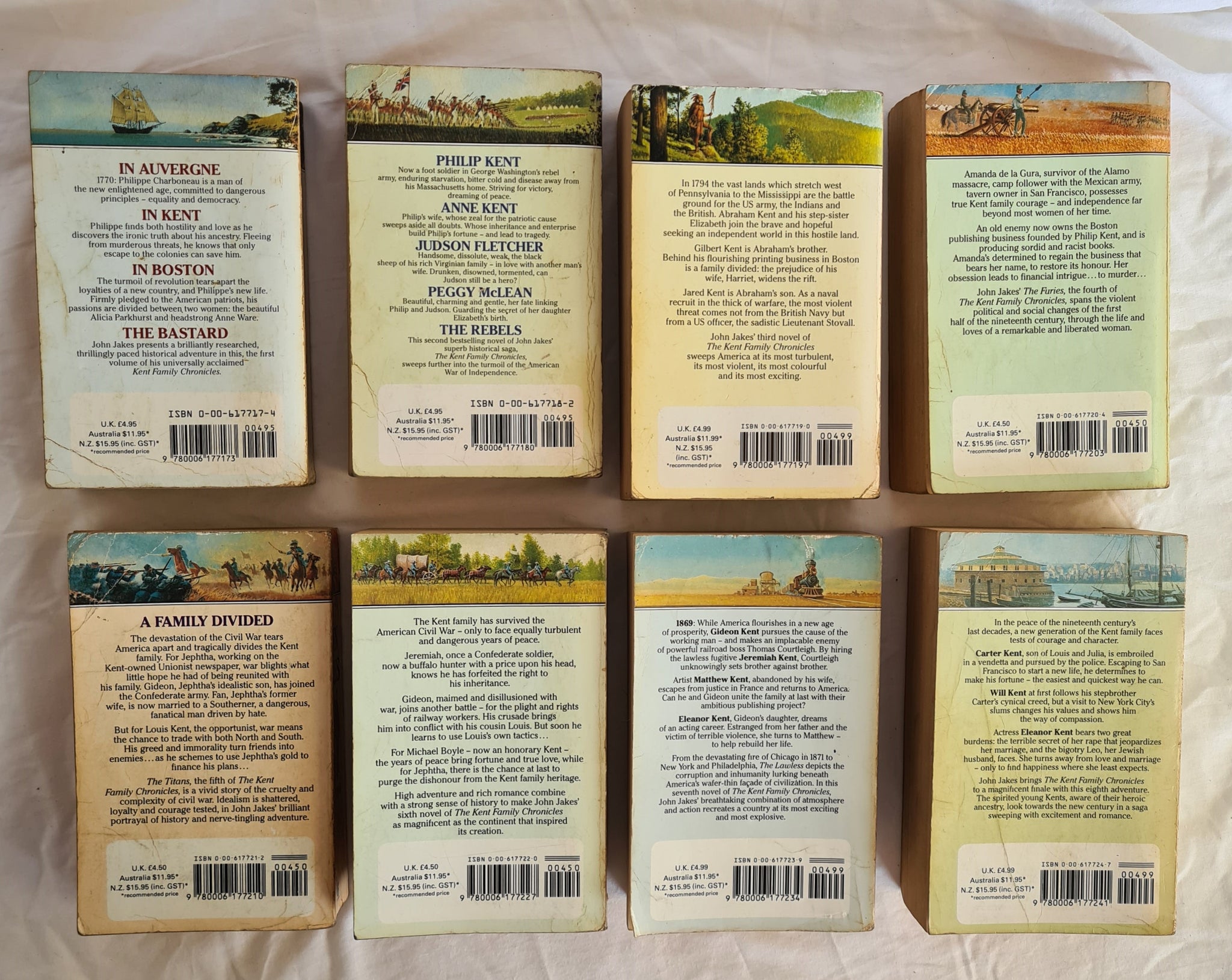 The Kent Family Chronicles by John Jakes - Complete Set – Morgan's Rare ...