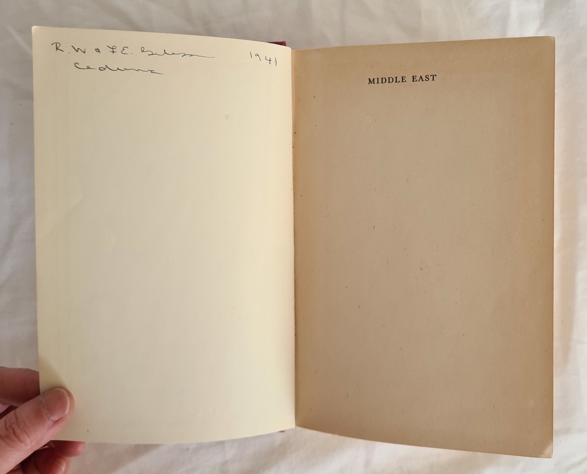 Middle East by H. V. Morton – Morgan's Rare Books