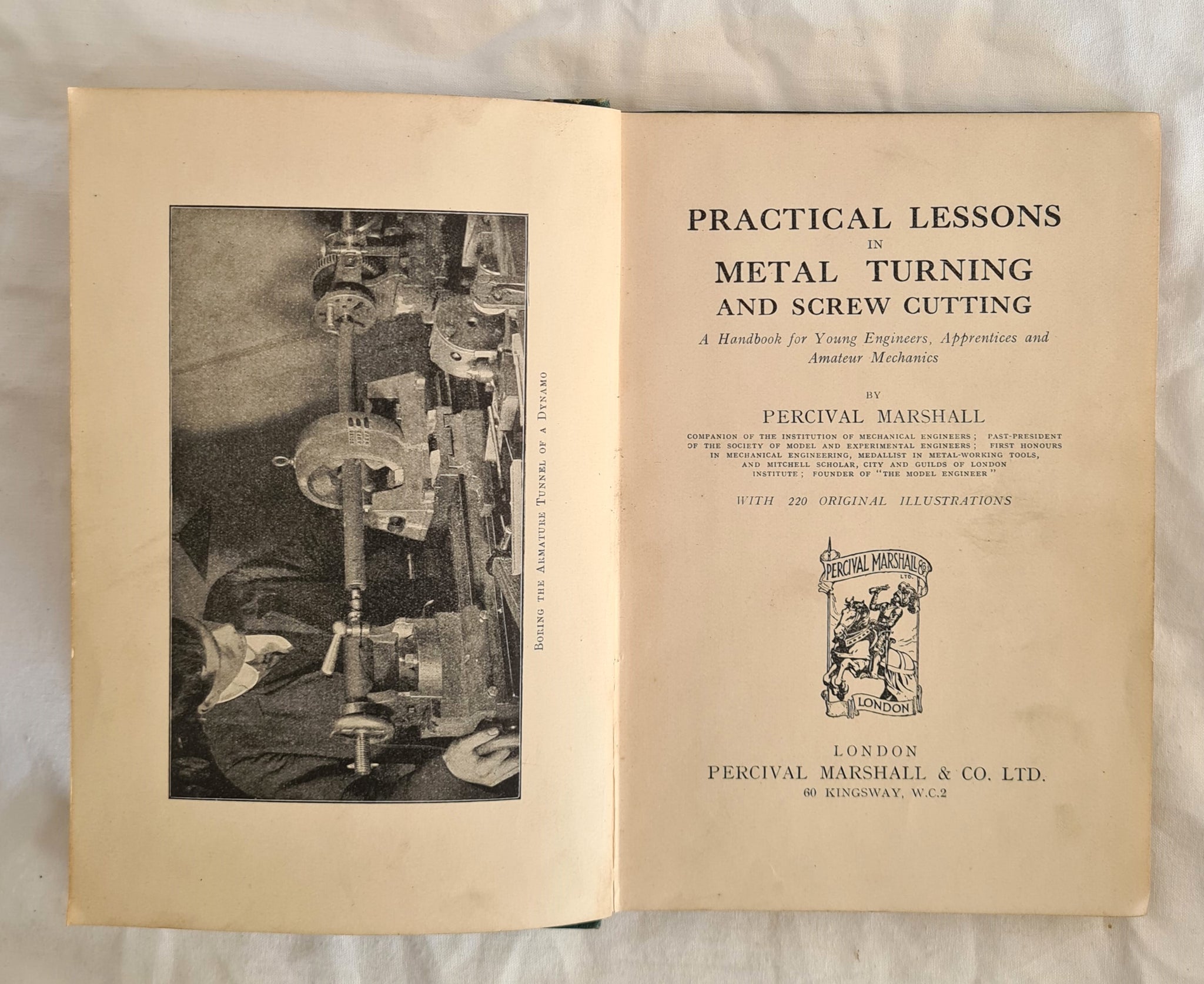 Practical Lessons in Metal Turning and Screw Cutting by Percival Marsh ...