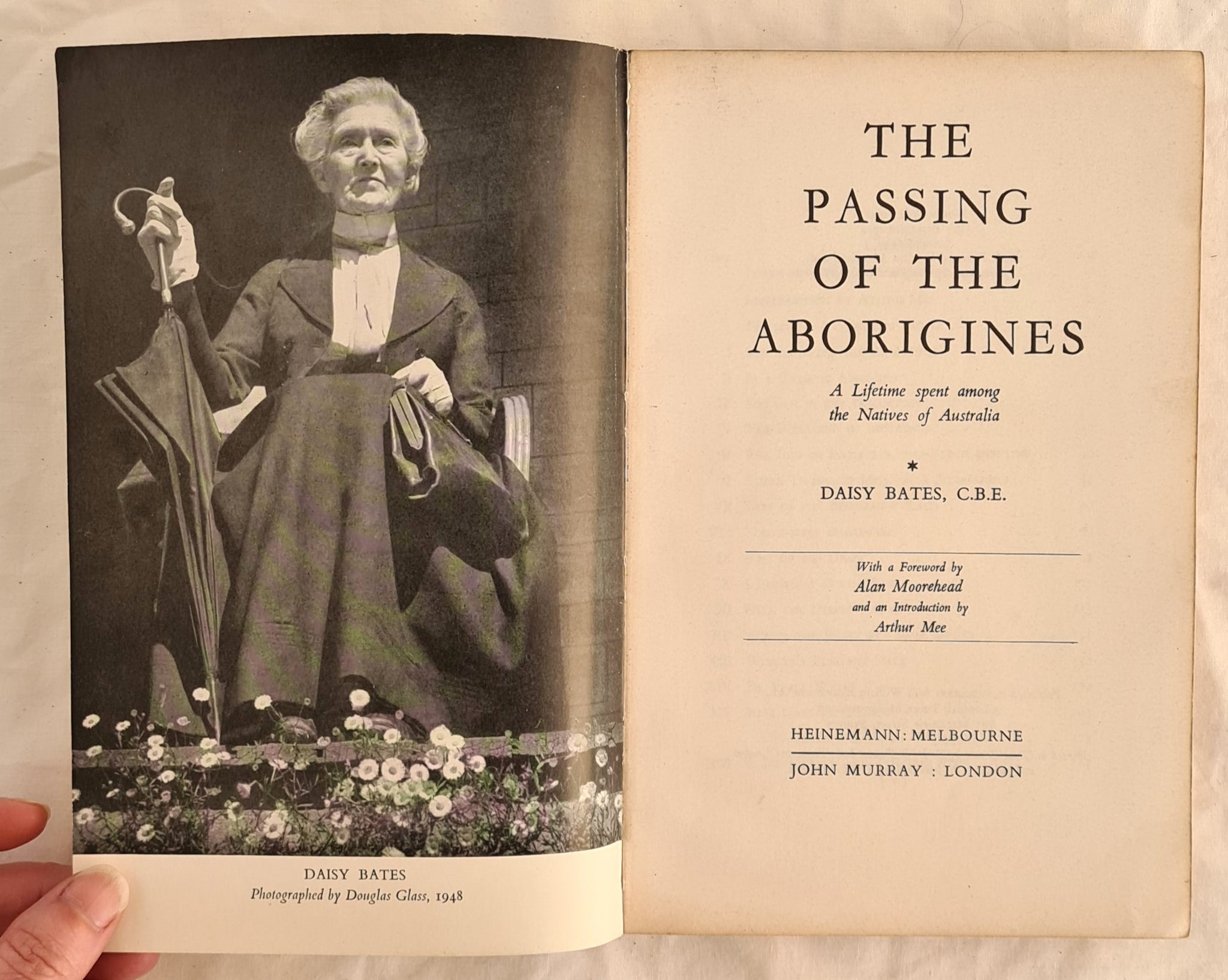The Passing of the Aborigines by Daisy Bates – Morgan's Rare Books