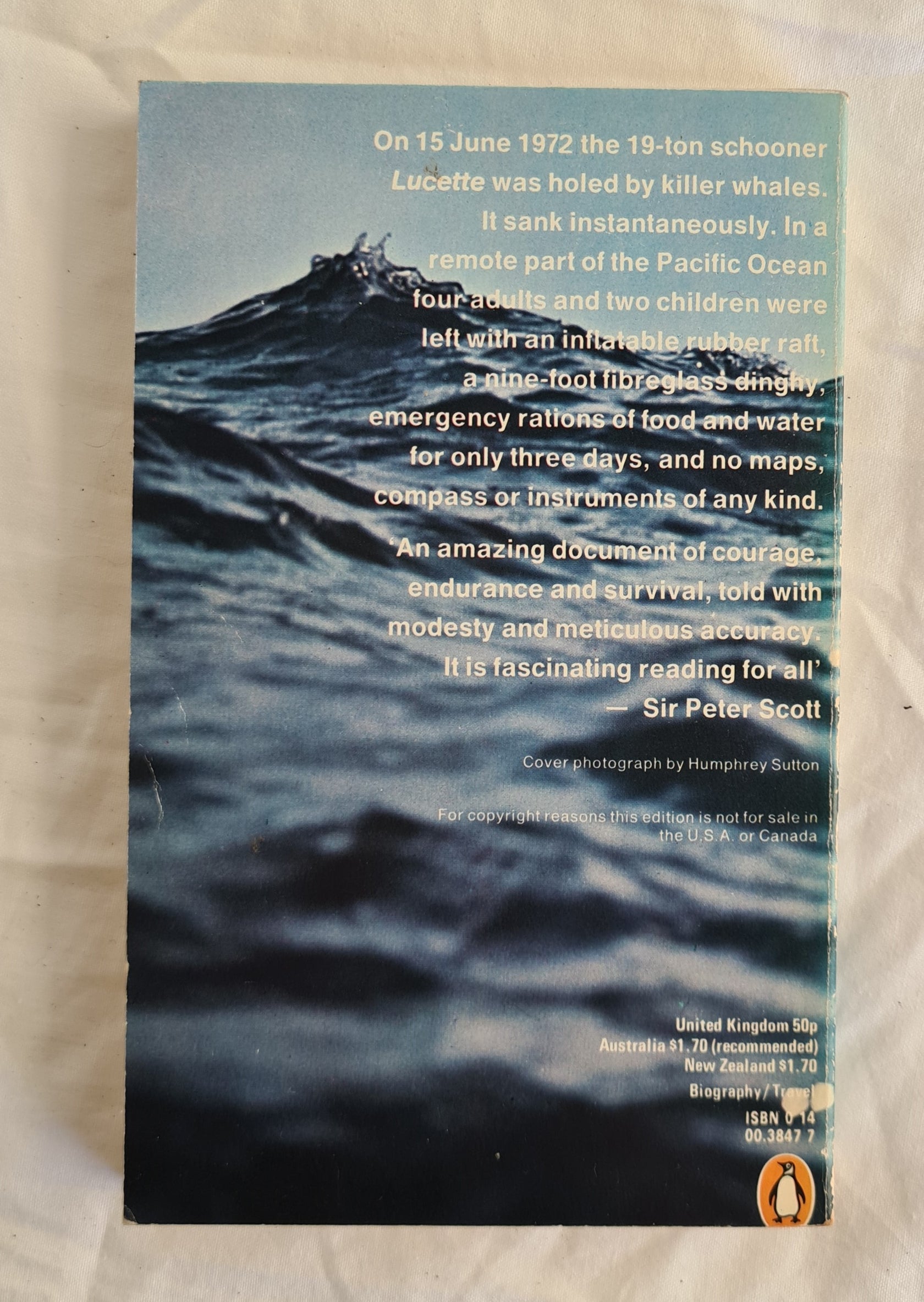 Survive the Savage Sea by Dougal Robertson – Morgan's Rare Books