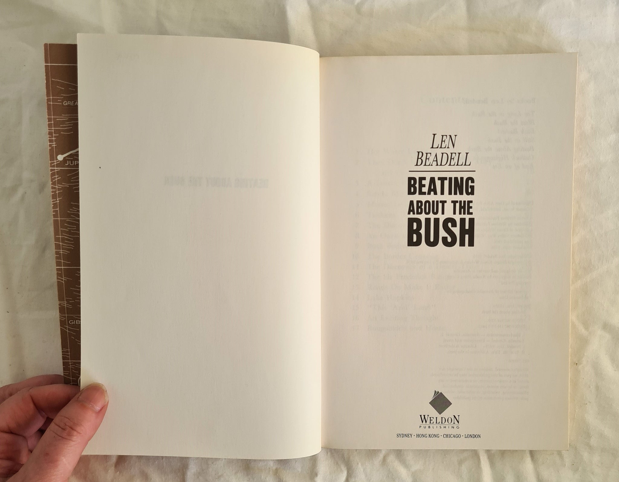 Beating About the Bush by Len Beadell – Morgan's Rare Books