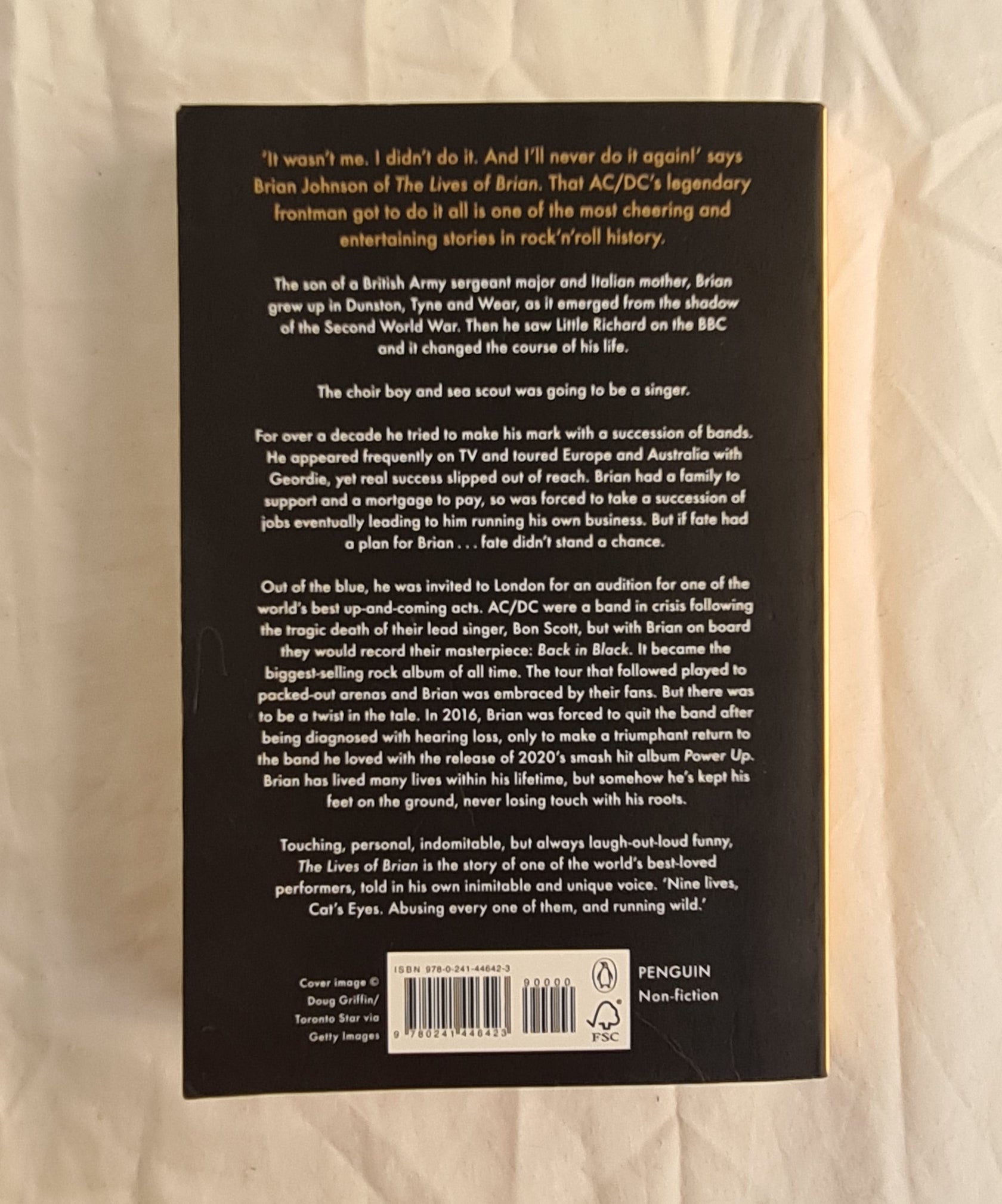 The Lives of Brian by Brian Johnson – Morgan's Rare Books