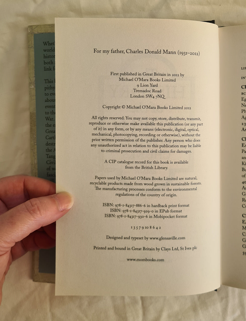 The History of the World by Emma Marriott – Morgan's Rare Books