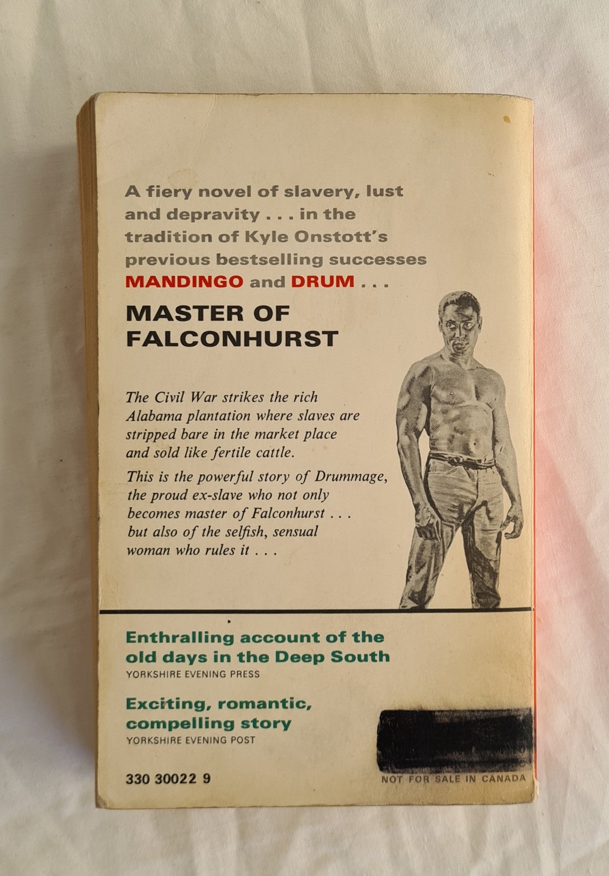 Master of Falconhurst by Kyle Onstott – Morgan's Rare Books