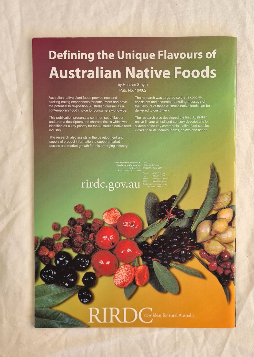 Defining the Unique Flavours of Australian Native Foods by Dr Heather ...