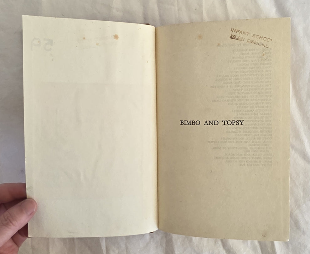 Bimbo and Topsy by Enid Blyton (1950) – Morgan's Rare Books