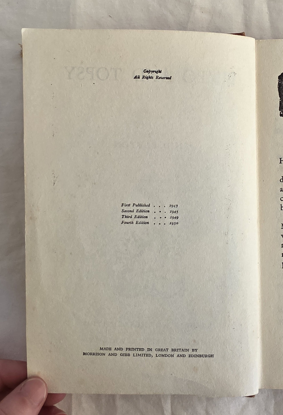 Bimbo and Topsy by Enid Blyton – Morgan's Rare Books