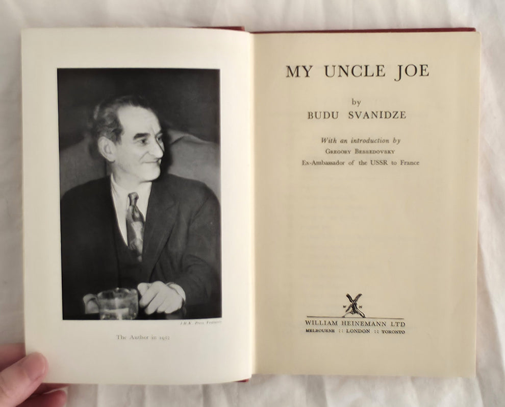 My Uncle Joe by Budu Svanidze – Morgan's Rare Books