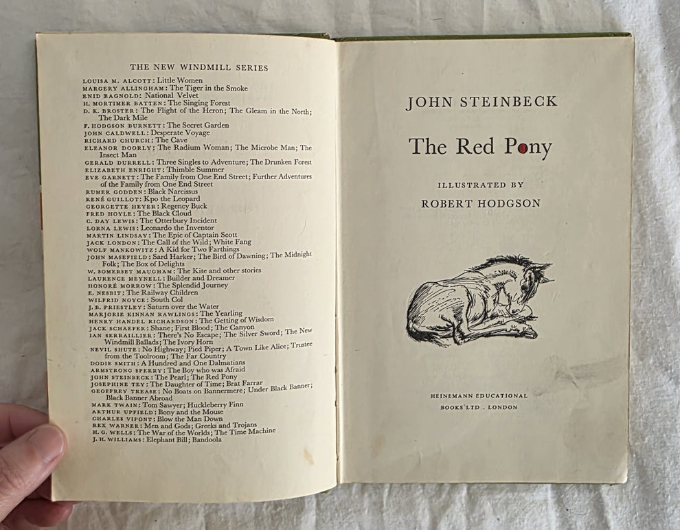 The Red Pony by John Steinbeck – Morgan's Rare Books