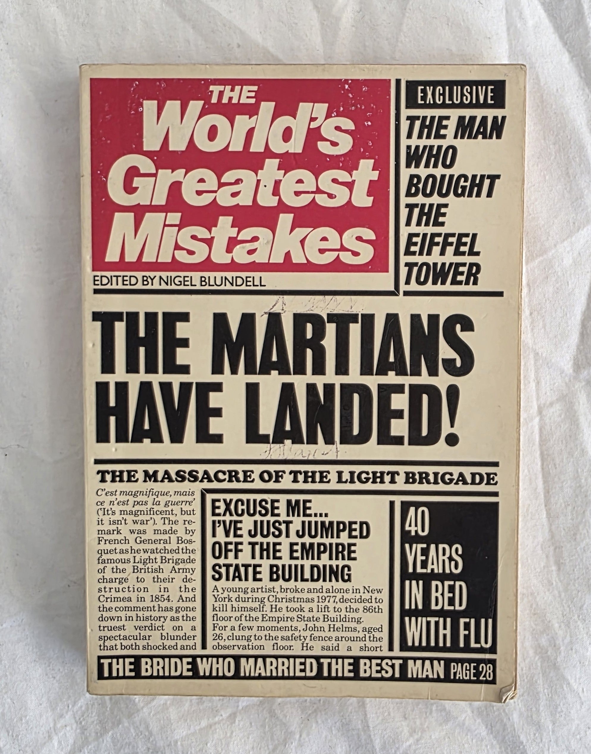 The World’s Greatest Mistakes by Nigel Blundell – Morgan's Rare Books