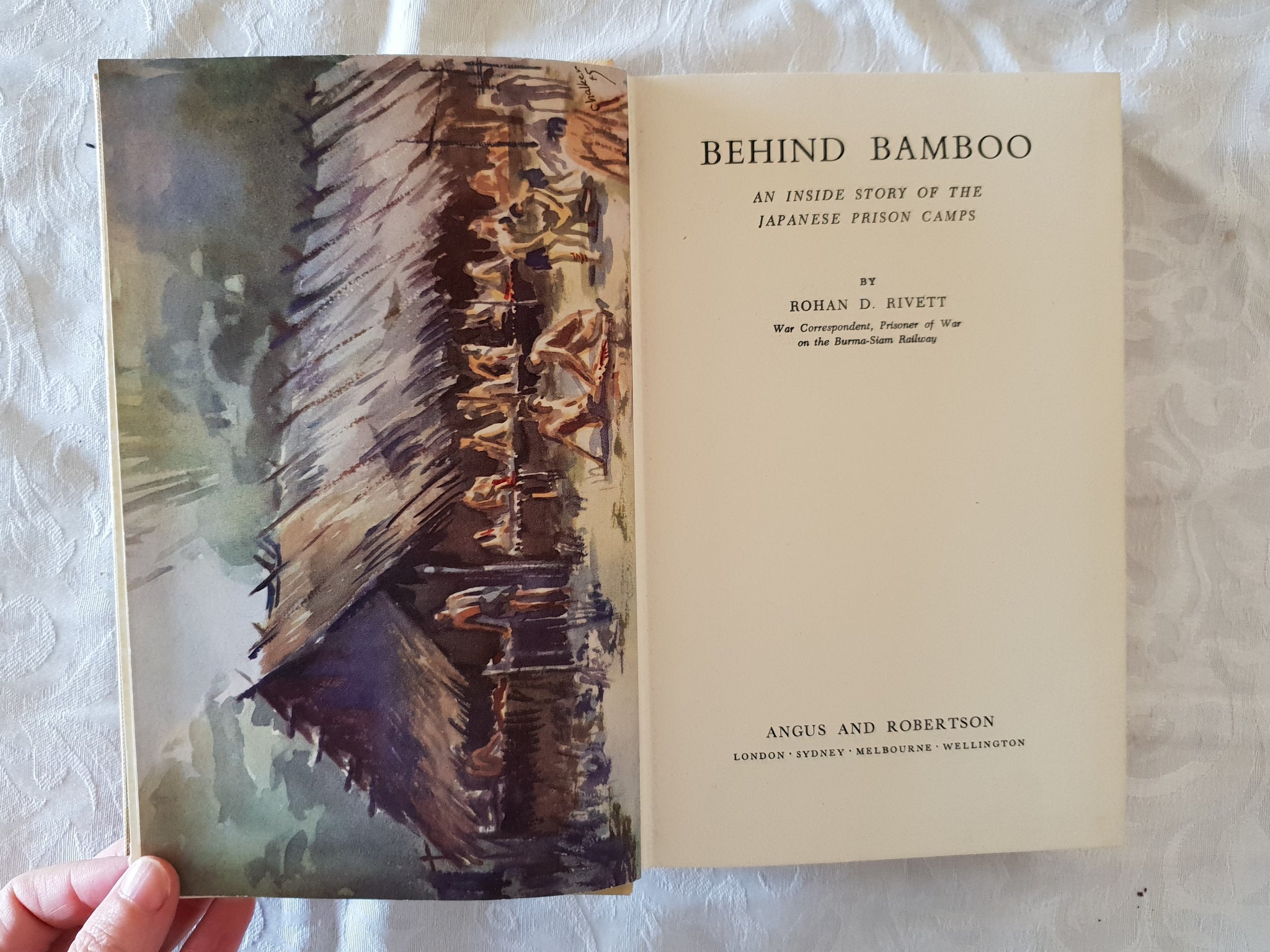 Behind Bamboo by Rohan D. Rivett – Morgan's Rare Books