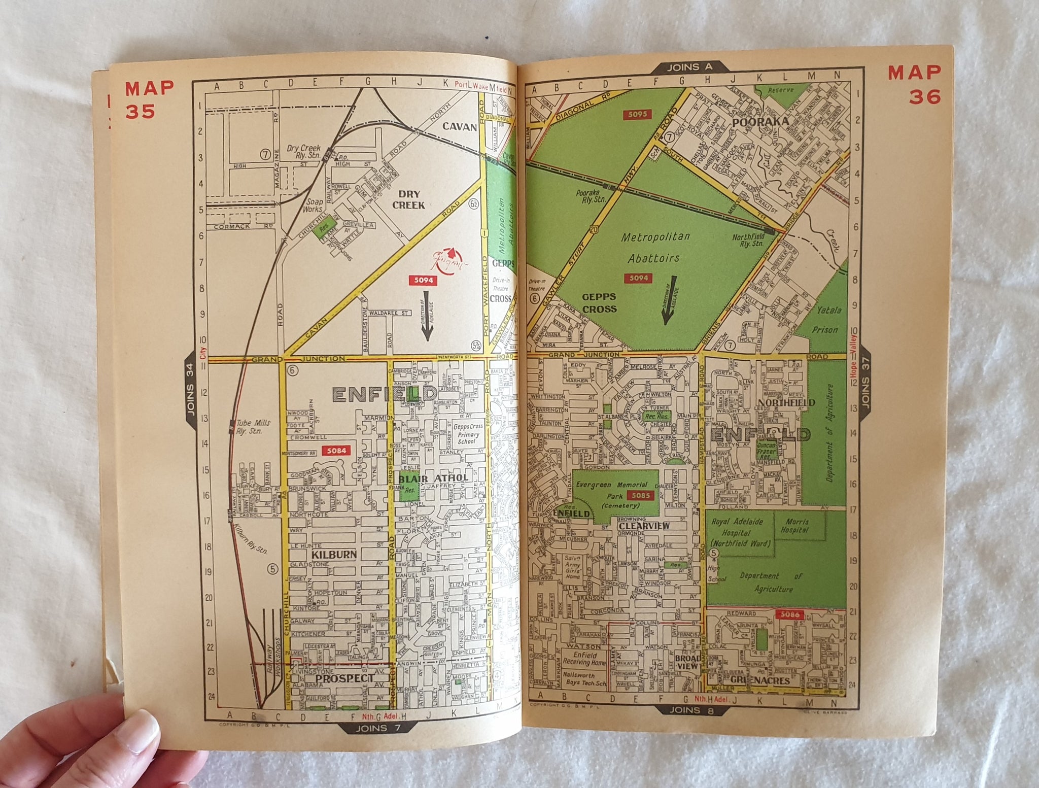 Gregory's Street Directory of Adelaide - 20th Edition – Morgan's Rare Books