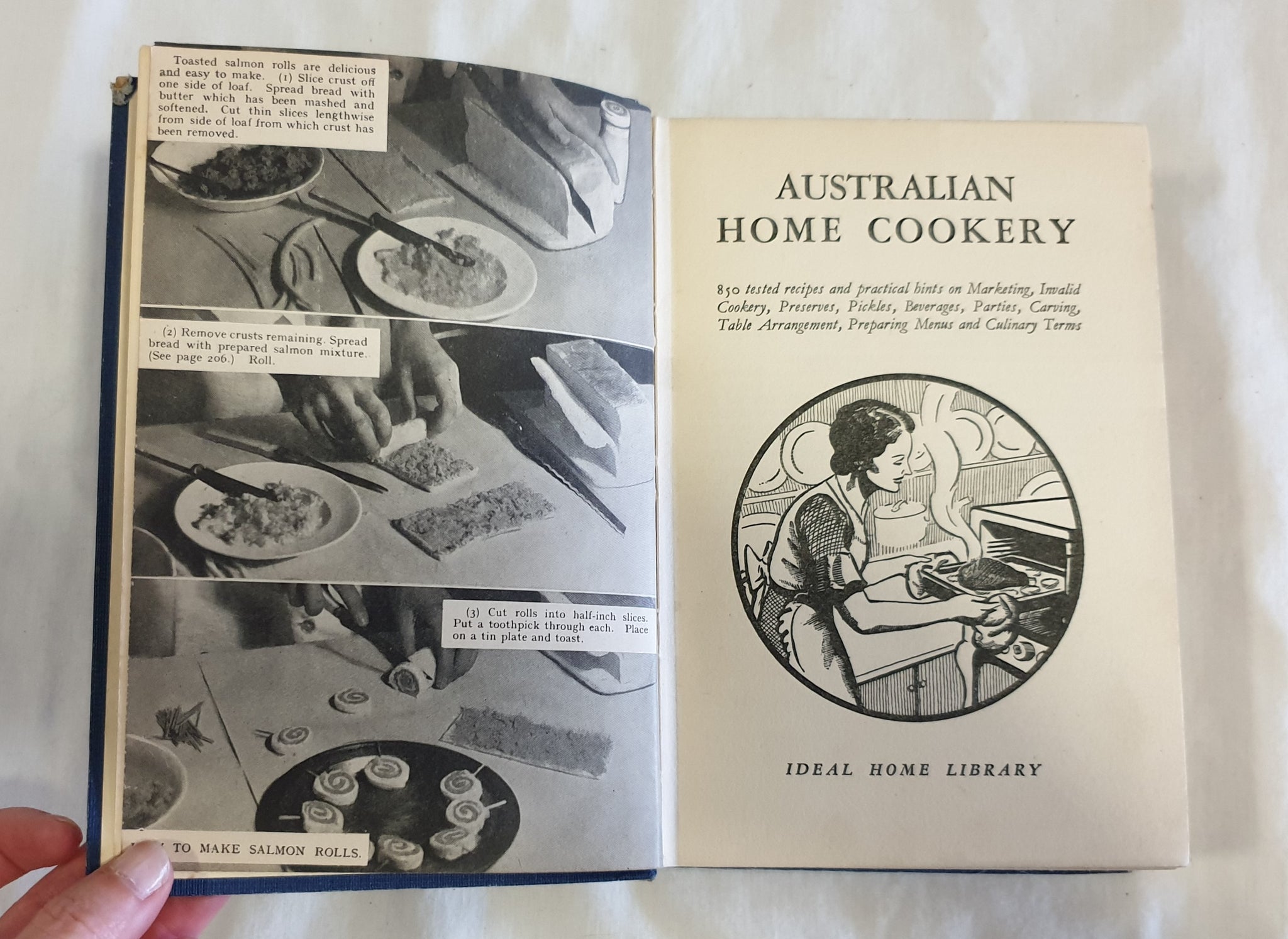 Australian Home Cookery - Ideal Home Library – Morgan's Rare Books