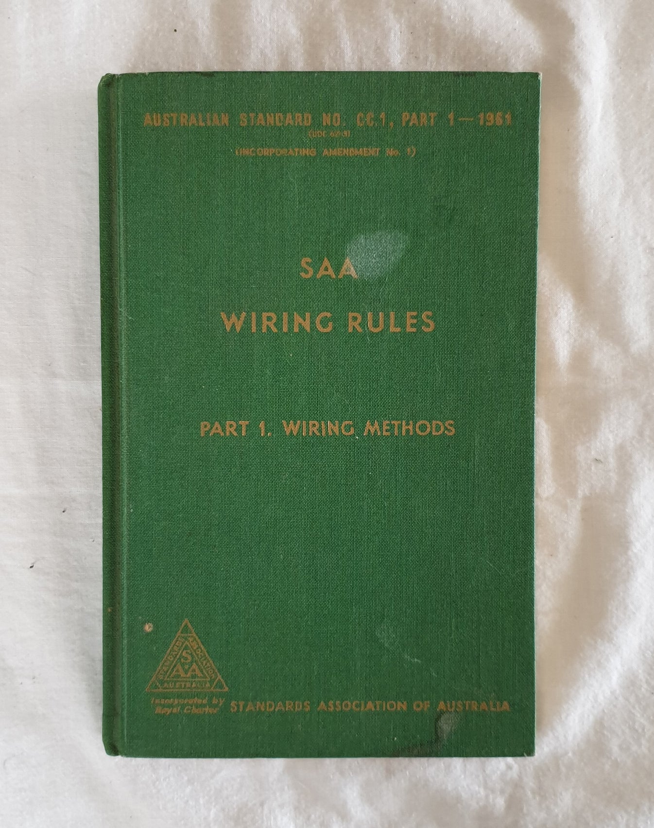 SAA Wiring Rules by The Standards Association of Australia – Morgan's ...