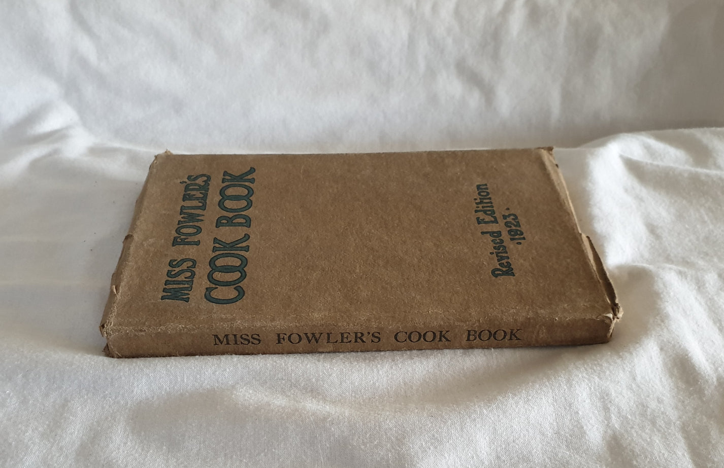 Miss Fowler's Cook Book by Lily F. Fowler – Morgan's Rare Books
