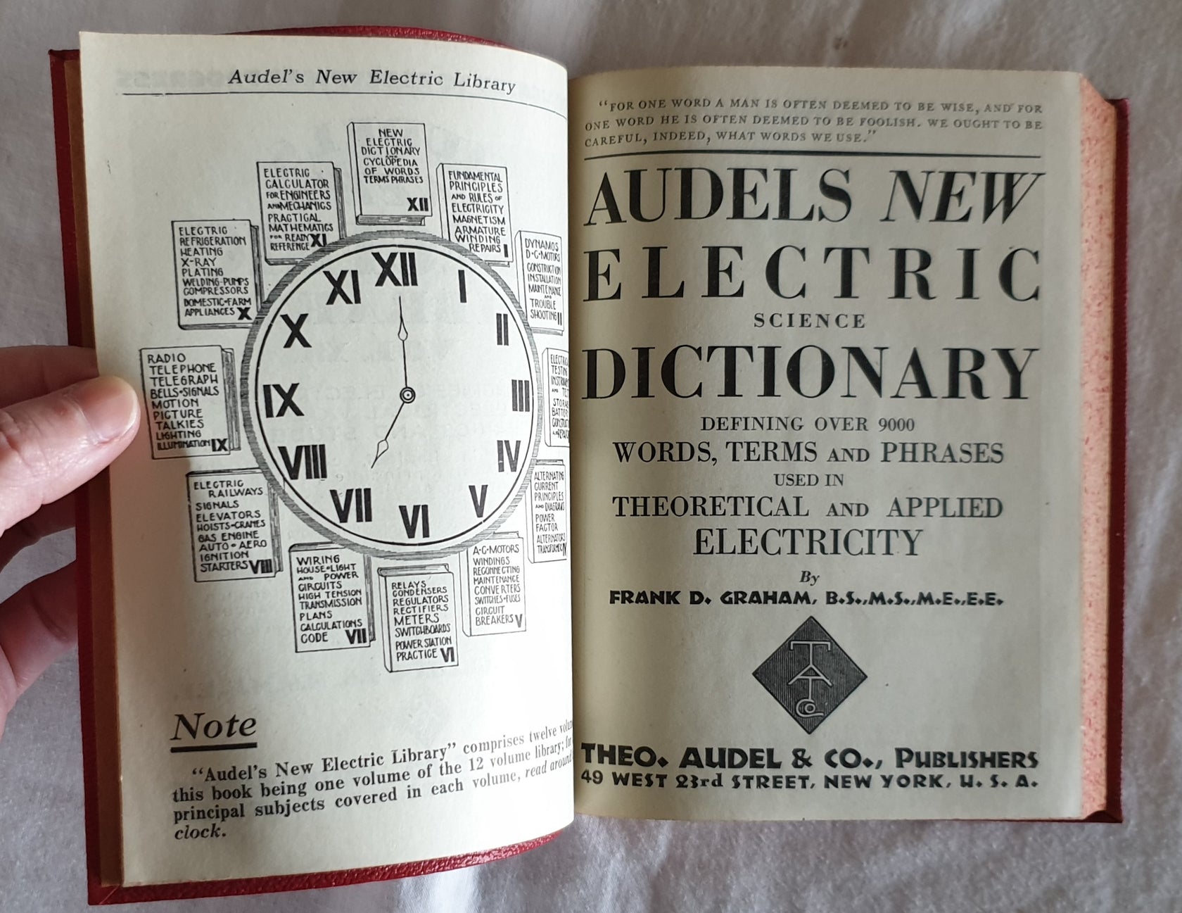 Audels New Electric Library by Frank D. Graham - 12 Volumes Complete ...