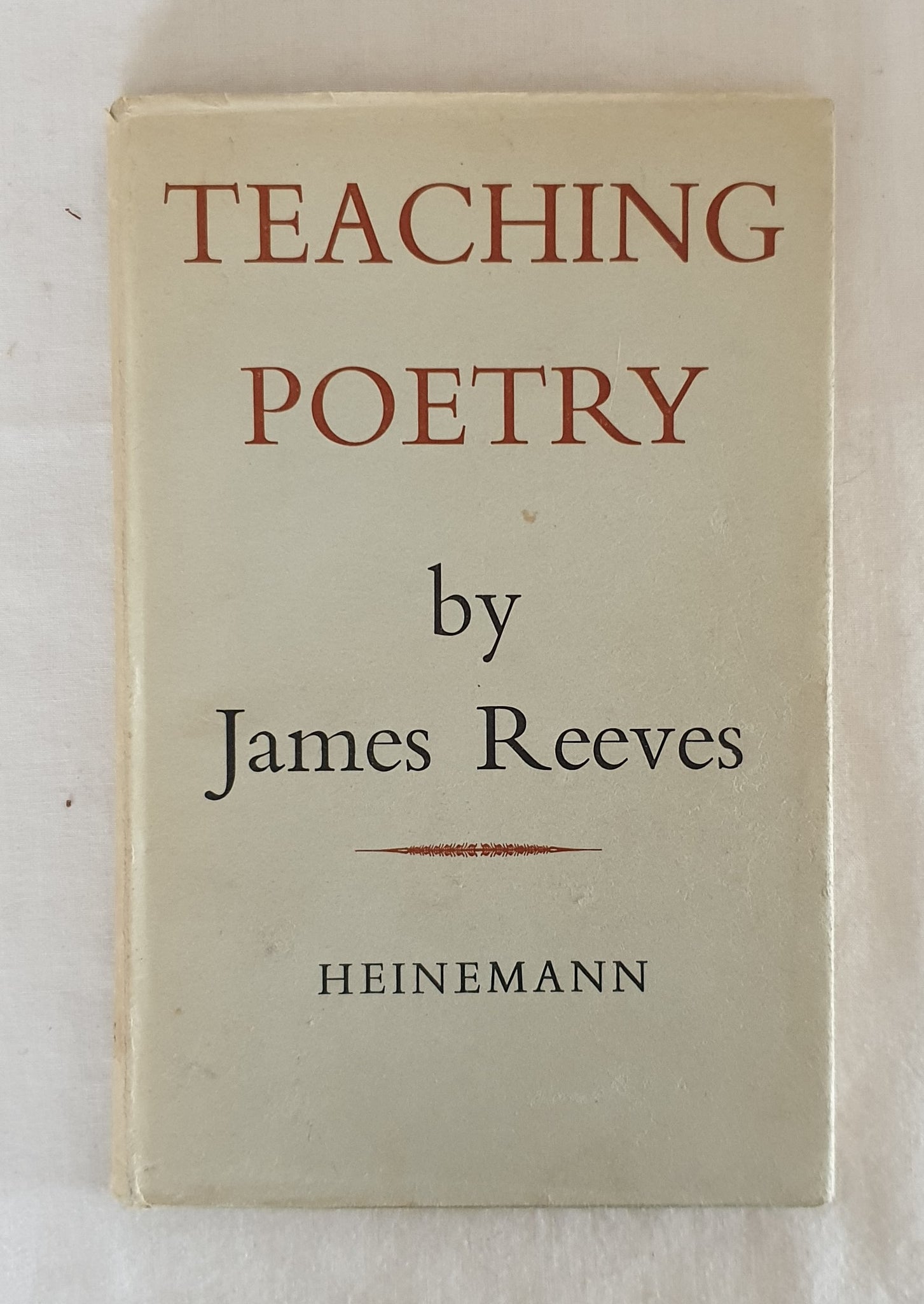 Teaching Poetry by James Reeves – Morgan's Rare Books