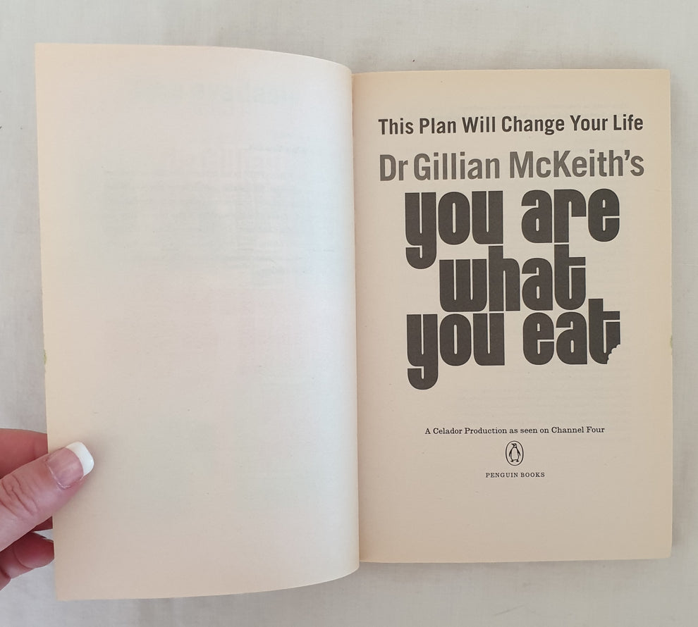 You Are What You Eat by Dr Gillian McKeith – Morgan's Rare Books