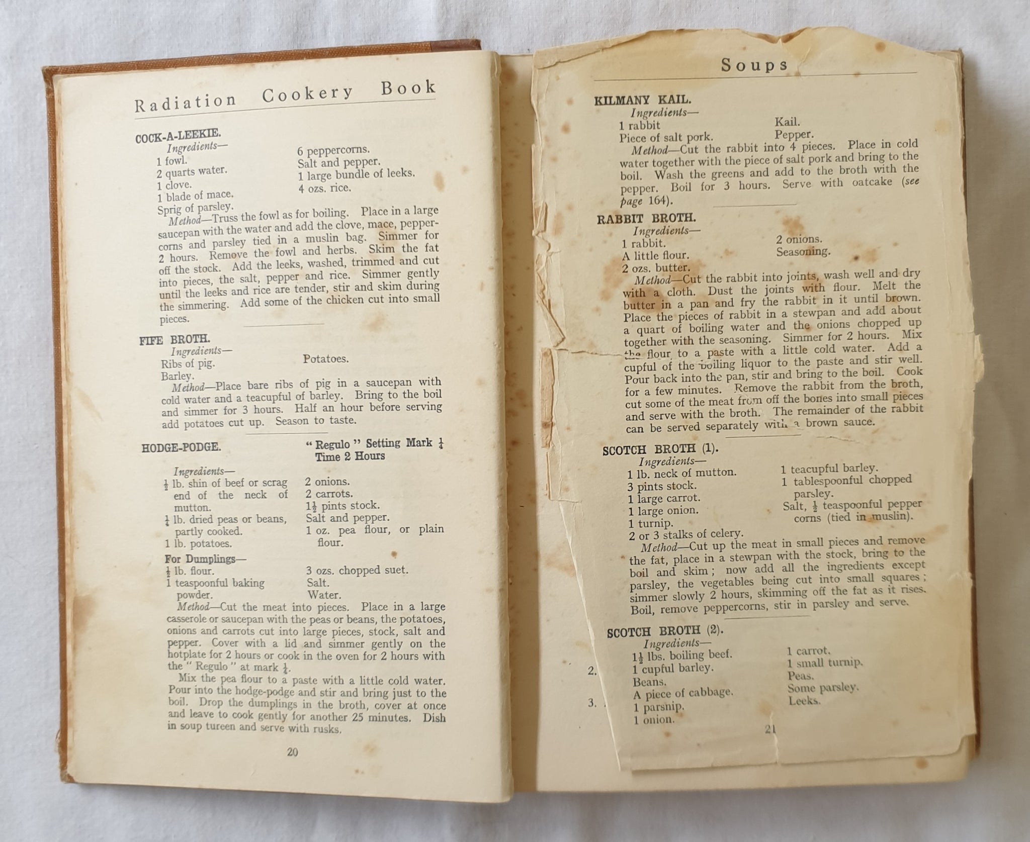 Radiation Cookery Book by Radiation – Morgan's Rare Books