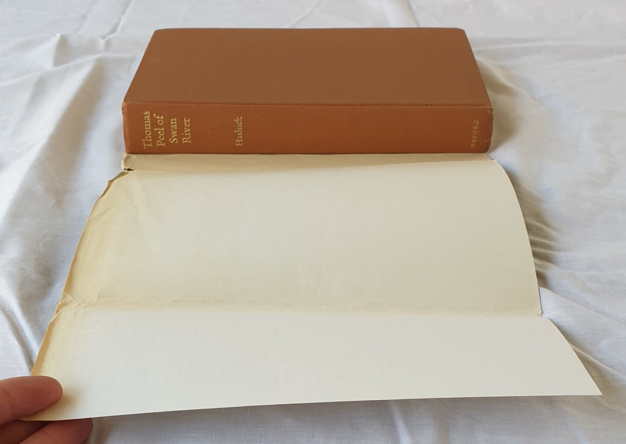 Thomas Peel of Swan River by Alexandra Hasluck – Morgan's Rare Books