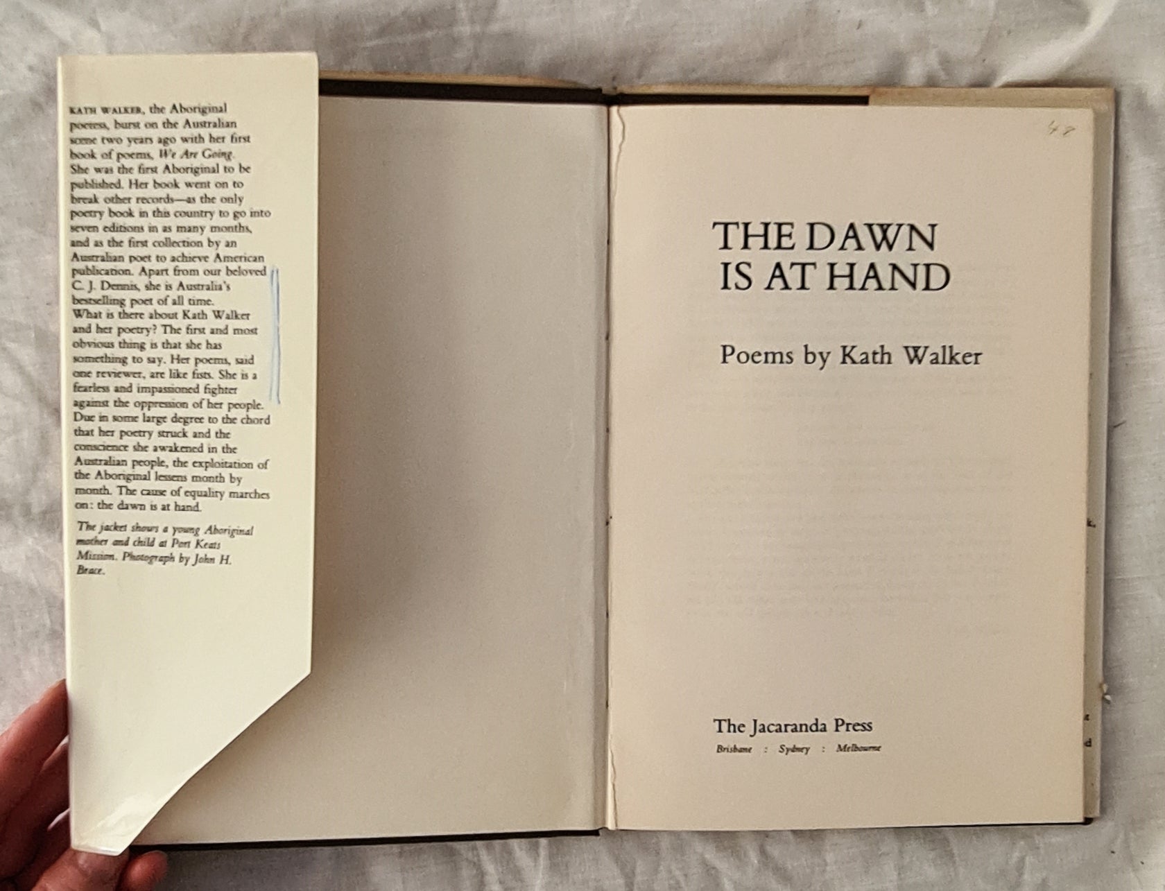 The Dawn Is At Hand Poems by Kath Walker – Morgan's Rare Books