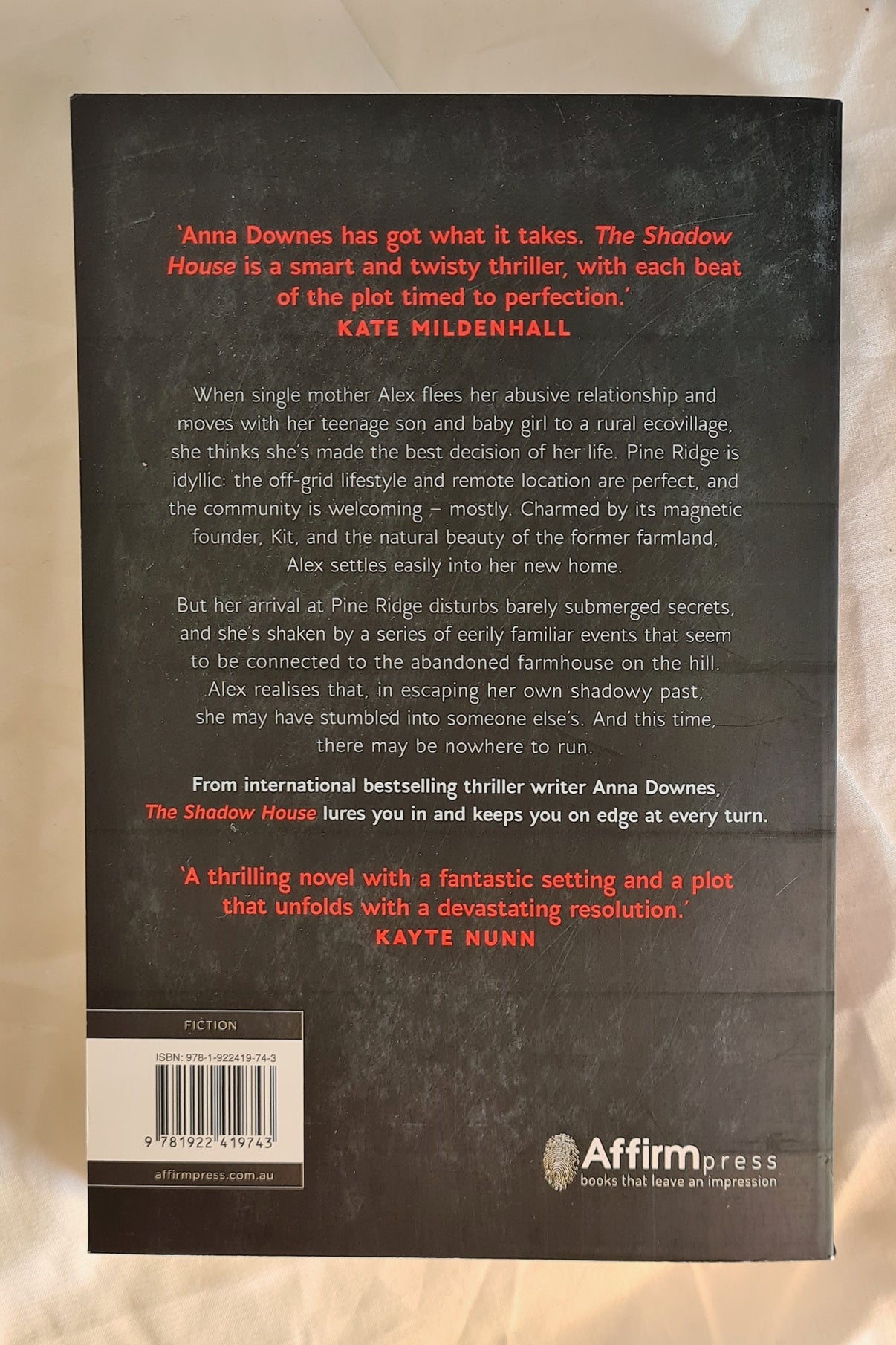 The Shadow House by Anna Downes – Morgan's Rare Books