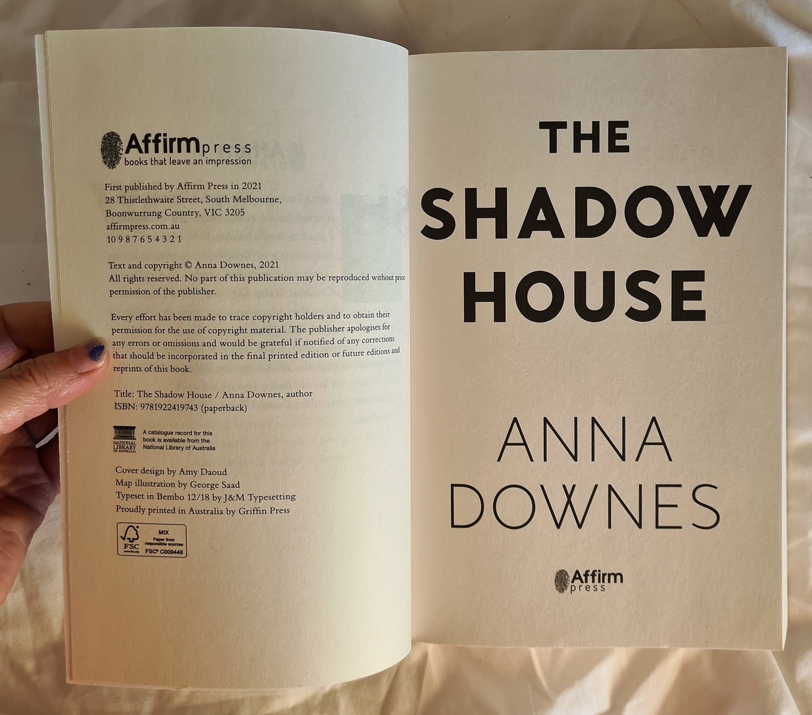 The Shadow House by Anna Downes – Morgan's Rare Books