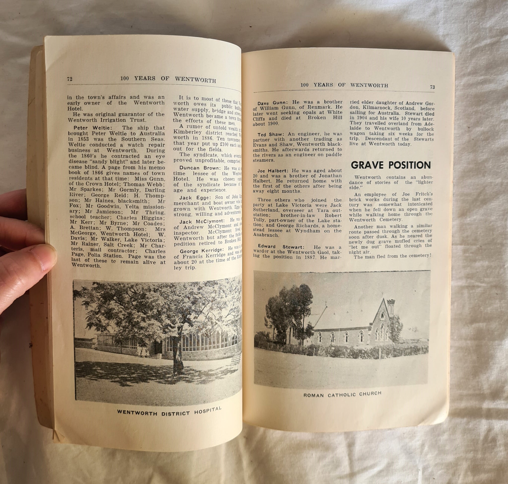 100 Years of Wentworth 1859-1959 by David Tulloch – Morgan's Rare Books