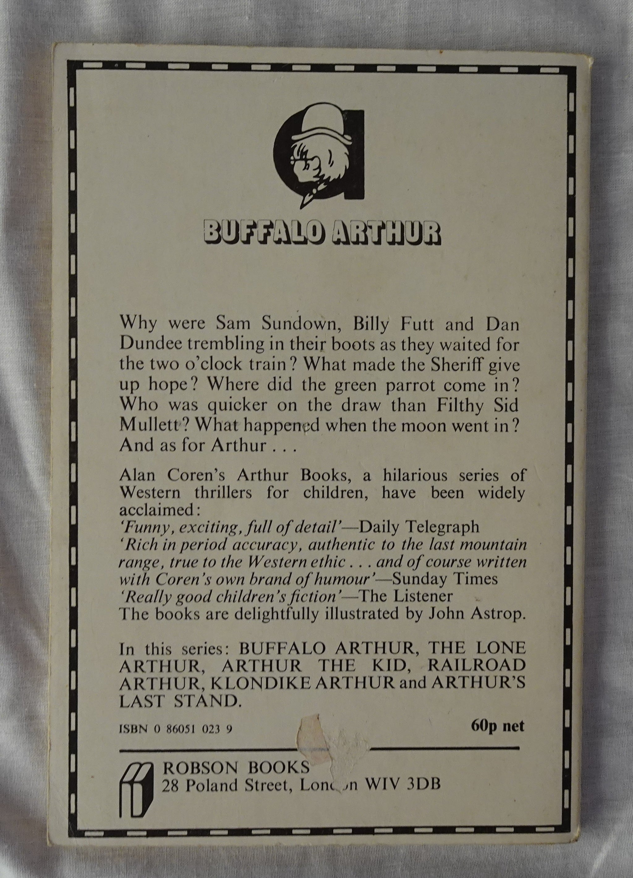 Buffalo Arthur by Alan Coren – Morgan's Rare Books
