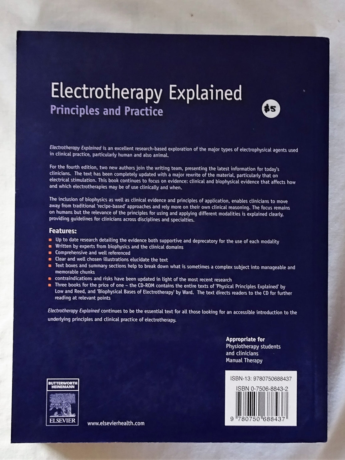 Electrotherapy Explained Principles and Practice by Robertson et al. – Morgan's Rare Books