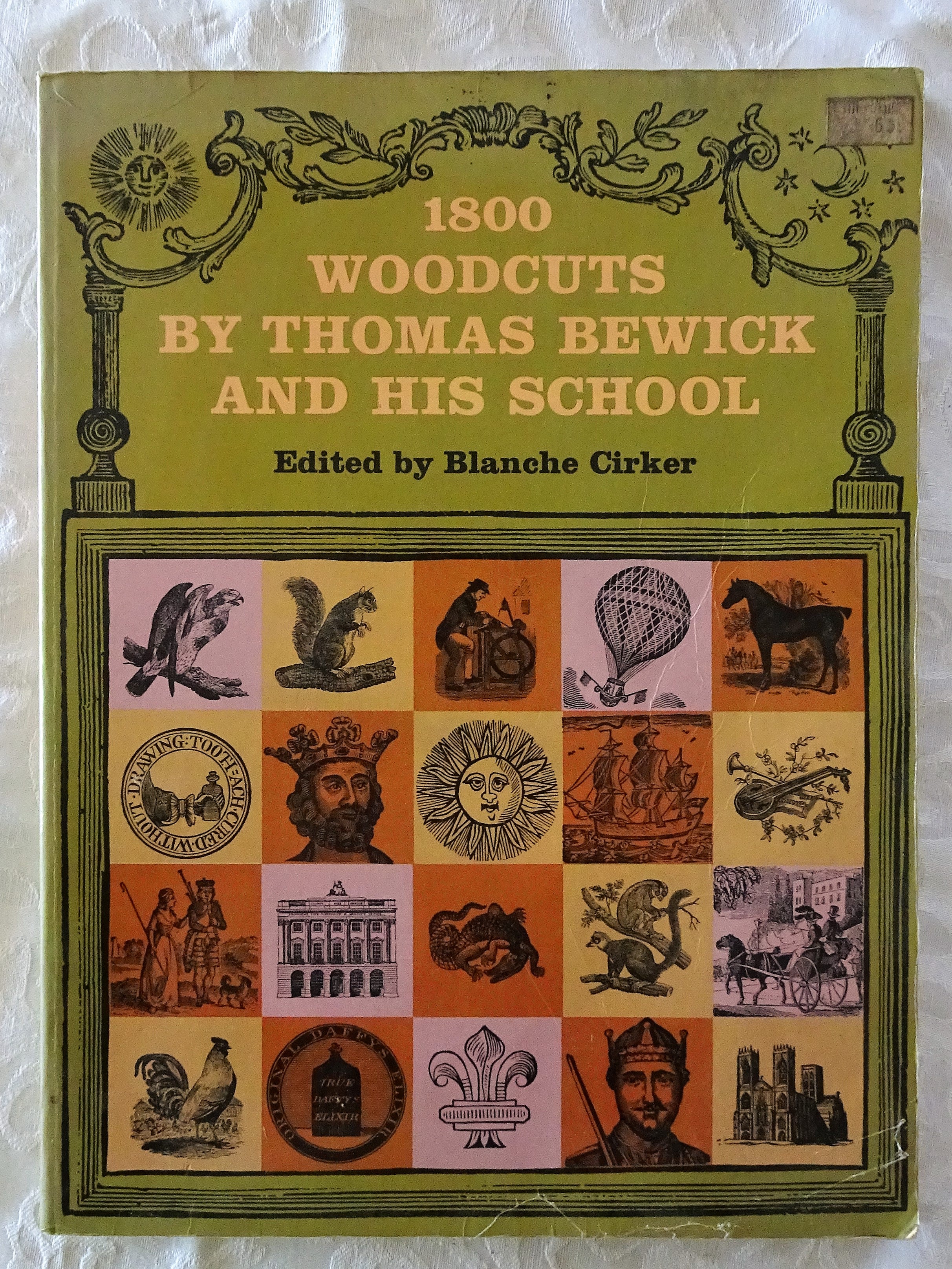 1800 Woodcuts By Thomas Bewick And His School by Blanche Cirker ...